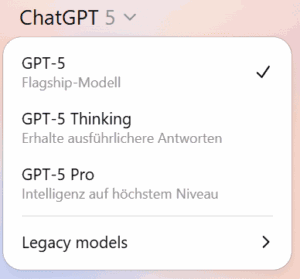 ChatGPT 5 (Deutsch): Alle Neuerungen, Infos & Tricks